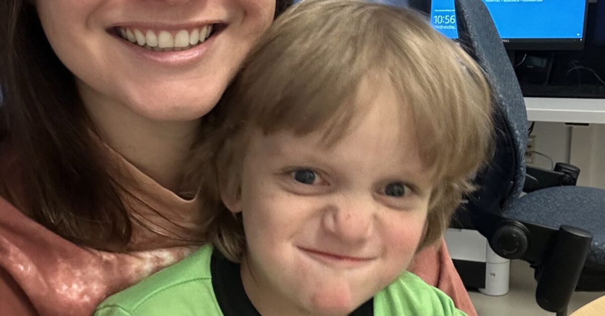 Learning to worry a little less as we stick to our son's care plan